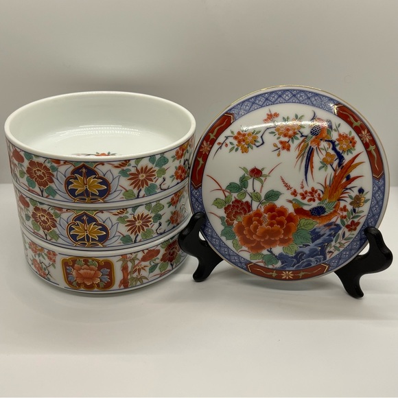 Shogun Dynasty | Accents | Vintage Porcelain Stackable Bentojewelry Box ...